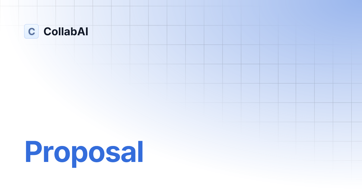 Proposal | CollabAI